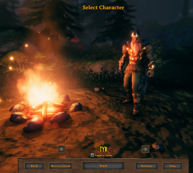 Valheim: How to Create a New Character